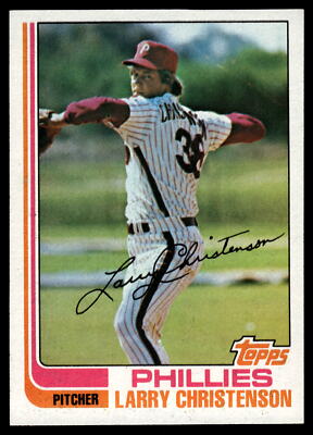 1982 Topps Larry Christenson #544 Philadelphia Phillies Baseball Card ...