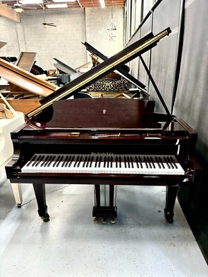 Knabe KN-500 Baby Grand Piano 5'2" Polished Mahogany | eBay