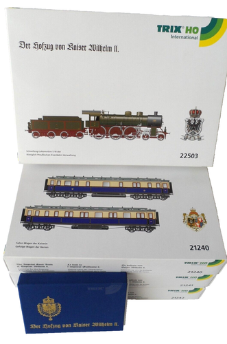 Trix H0 Kaiser Wilhelm Zug digital 22503 21240 21241 21242 online ...