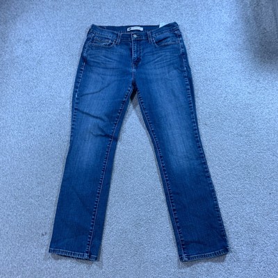 Levi 505 Jeans Womens (30 Inch Waist) (30 Inch Leg) Regular Fit Blue ...