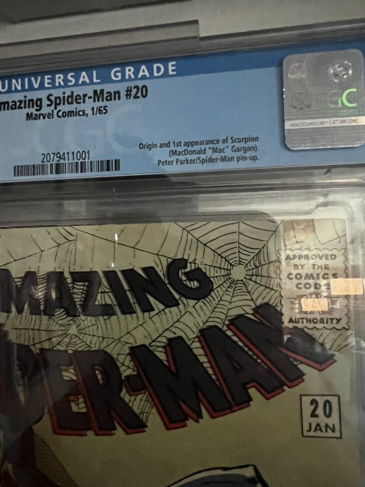 The Amazing Spider-Man #20. CGC 6.5 1965 First Appearance Of The ...