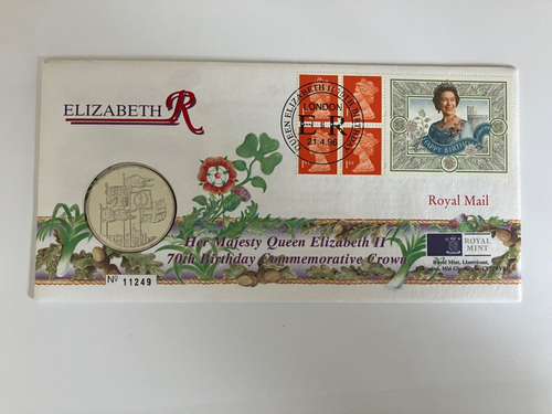 1996 Queens 70th Birthday Five 5 Pound First Day Cover | eBay