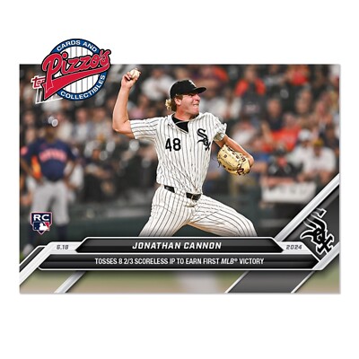 Jonathan Cannon Call-Up White Sox 2024 MLB TOPPS NOW Card 315 In Hand ...