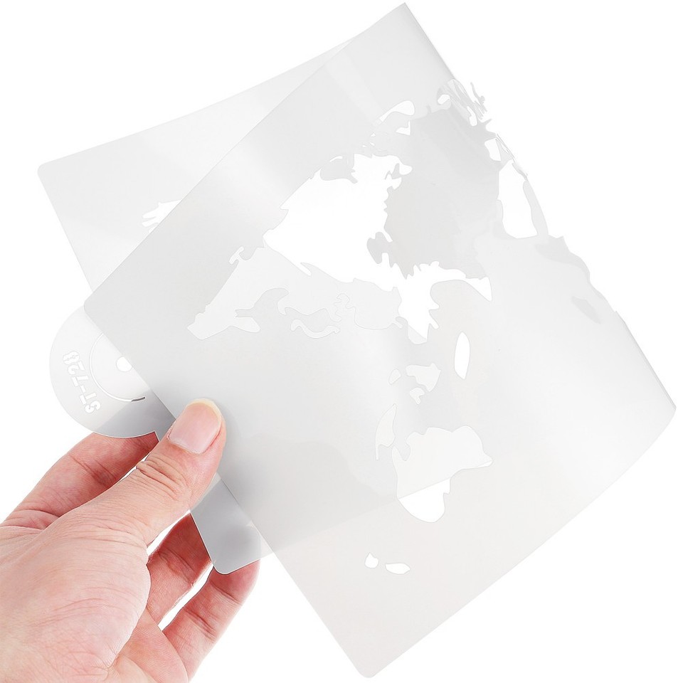 Creative Earth Map Silicone Cake Mold for Fondant Baking Flexible ...