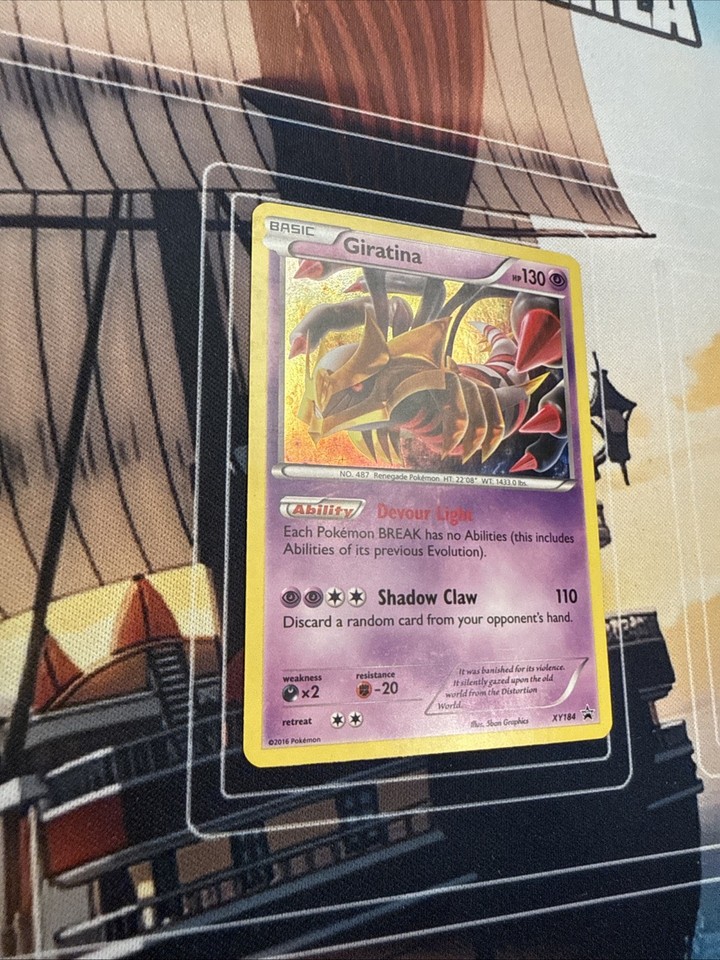 GIRATINA - XY184 Cosmos Holo - Rare Black Star Promo Pokemon Card -HP ...