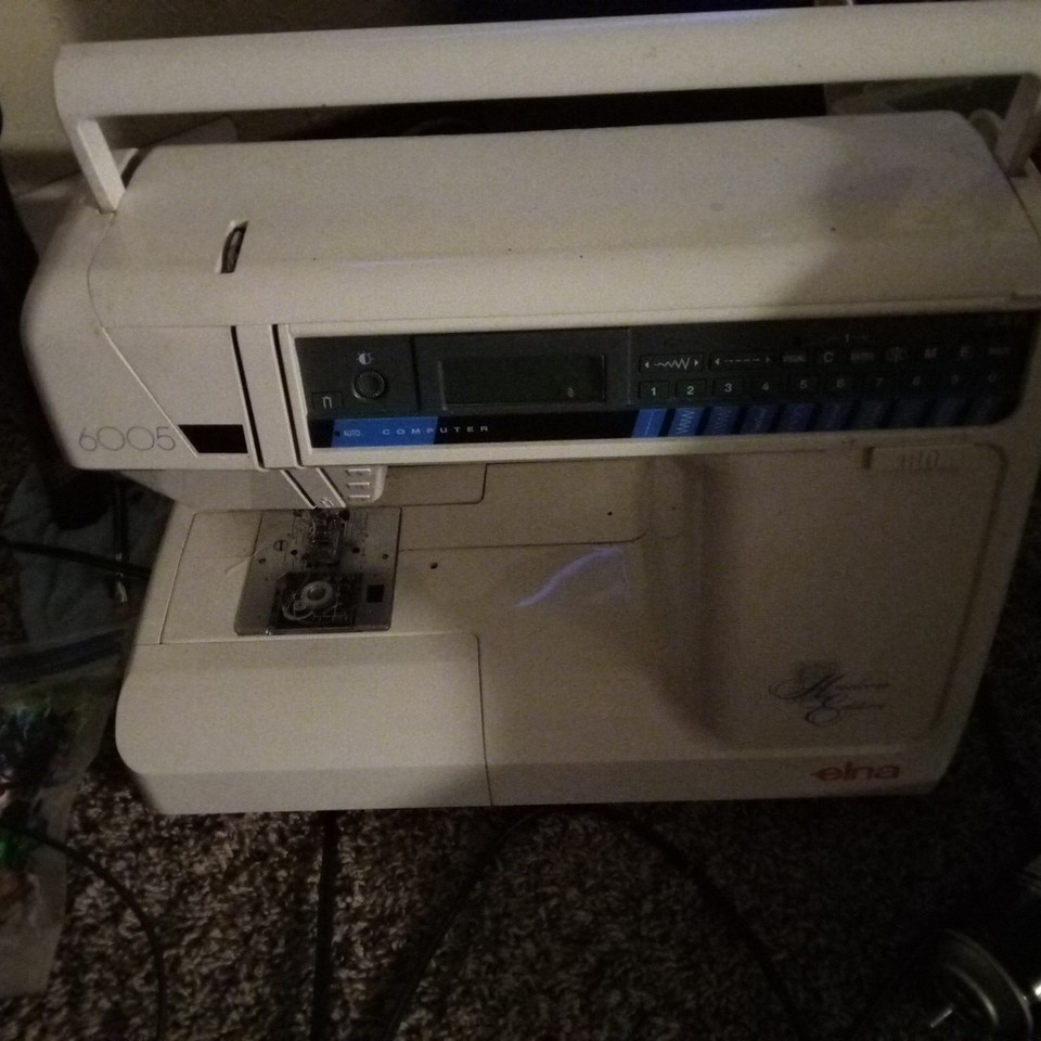 Elna Heirloom Edition 6005 Sewing Machine 110V Used (G-3) | eBay