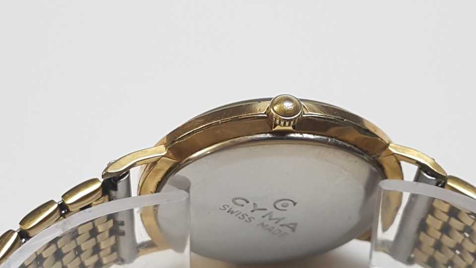 15: 1950-1960s Cyma Cymaflex Cal. R480 17J Manual Movement Men’s ...