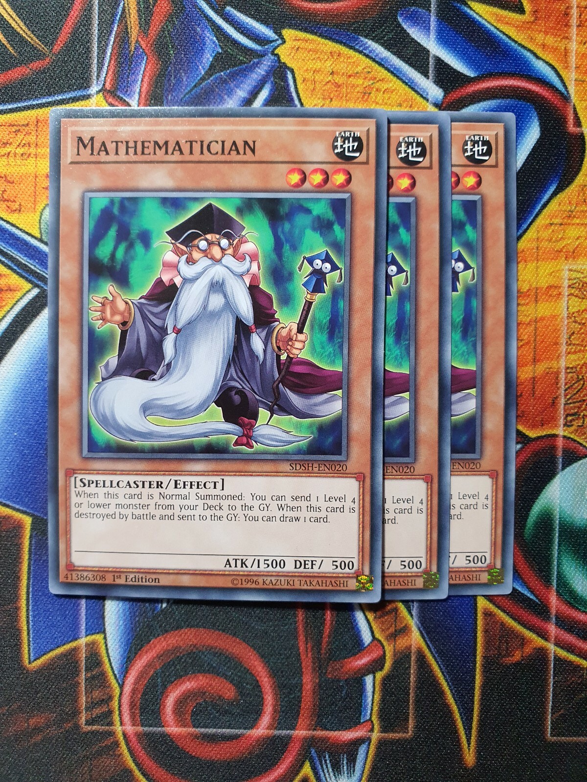 3x SDSH-EN020 Mathematician | 1st Edition Common Card YuGiOh | eBay