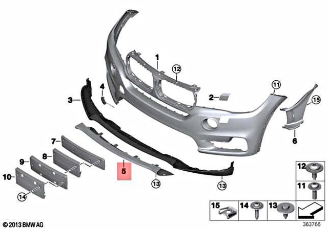 BMW 51127379419 Genuine OEM Lower Shield for sale online | eBay