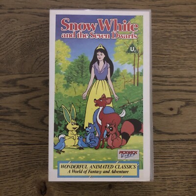 pickwick video snow white and the seven dwarfs childrens VHS Video Pre ...