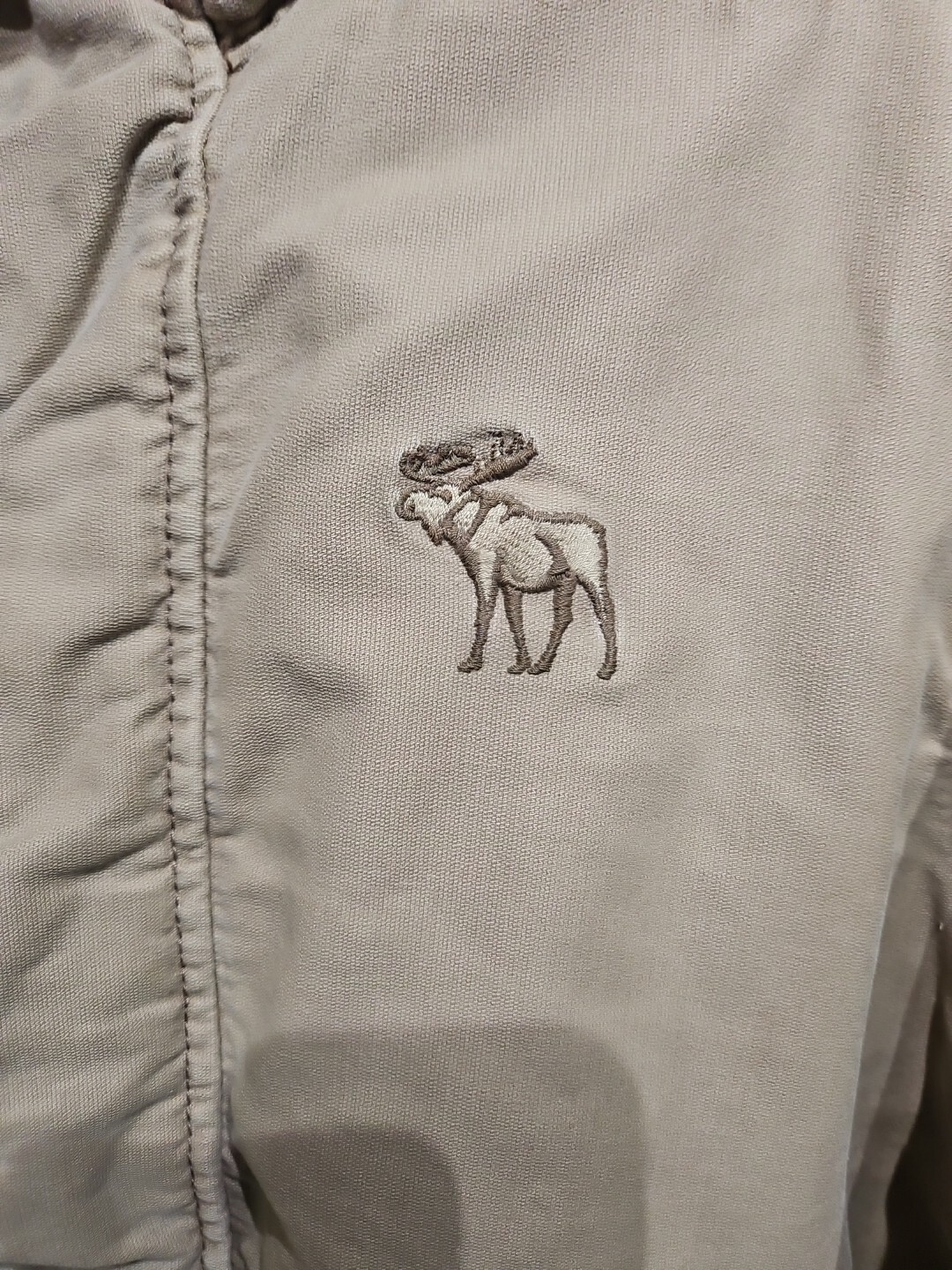 Vtg Abercrombie & Fitch Adirondack Jacket Coat Fur Lined Youth XL Duck ...