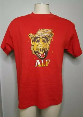 Vintage Alf Mens Medium Single Stitch T Shirt USA Made | eBay
