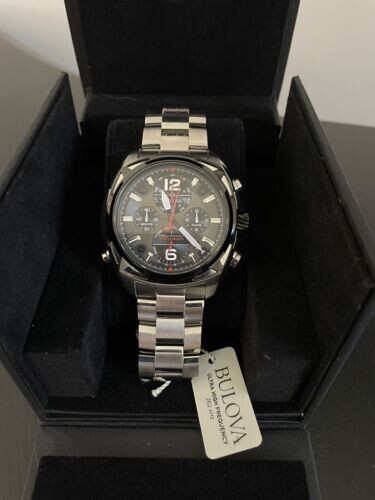 BULOVA 98b227 PRECISIONIST CHRONOGRAPH BRAND NEW RARE!!! | eBay
