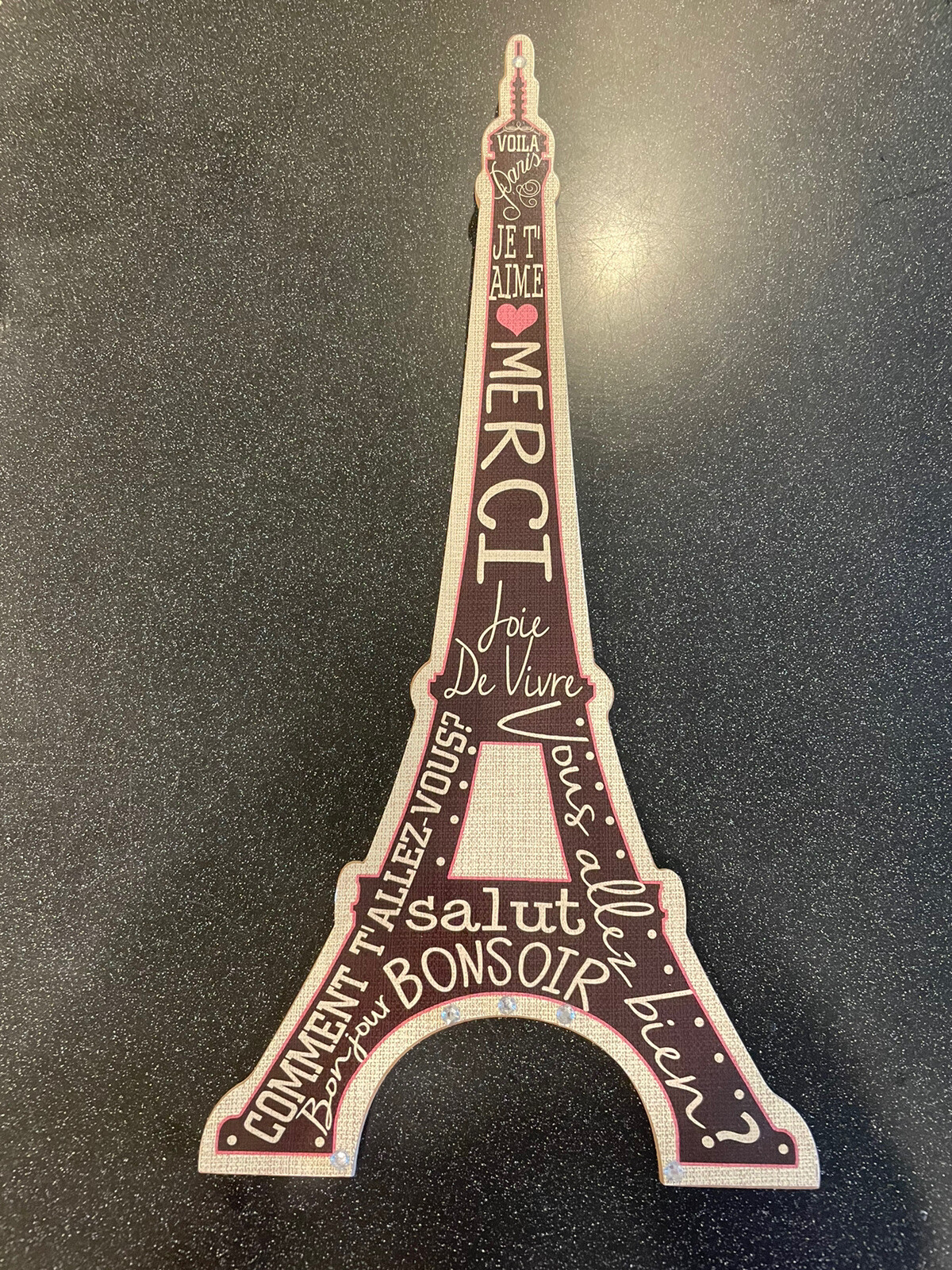 Eiffel tower Shape Unfinished Wood Craft Cutouts Paris Theme | eBay