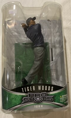 Tiger Woods 2000 US Open Champion Golf Pro Shots Upper Deck Figure with ...