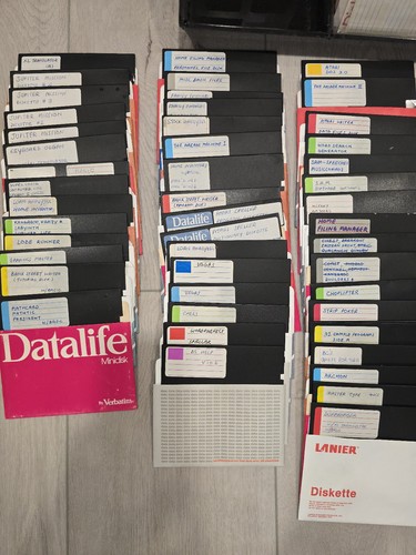 Lot of 120 5.25" Floppy Disks for Atari | eBay