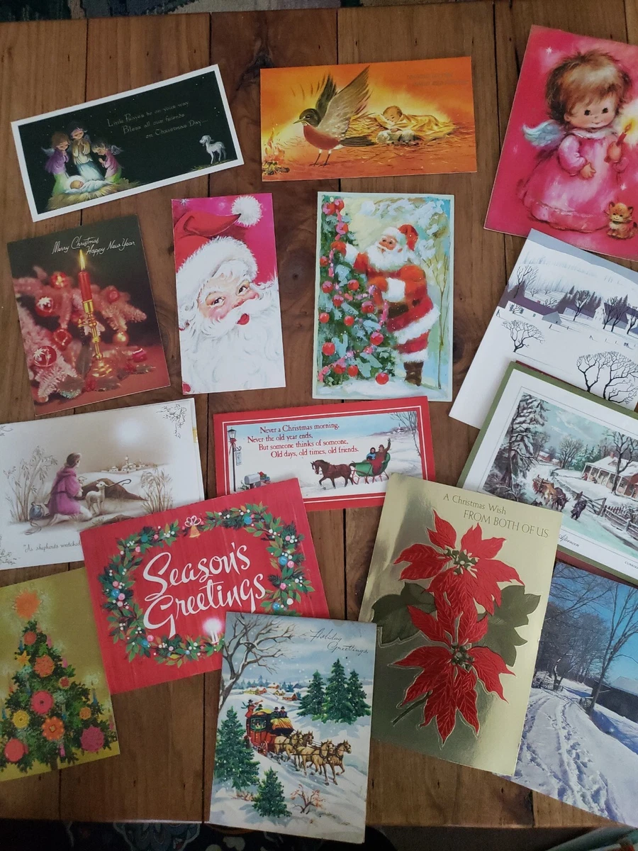 Vintage Christmas Cards Craft