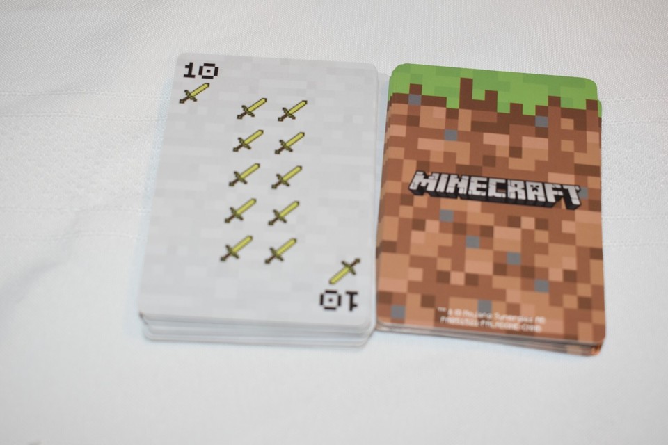 Minecraft Playing Cards Mojang 2020 Made in China | eBay