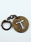 Keychain - Pretty Medal, Engraving SAINT-DOMINIQUE - Vintage 1960s ...