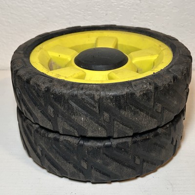 2x Ryobi RY401014US Walk Behind 40v Mower Replacement Front Wheels ...