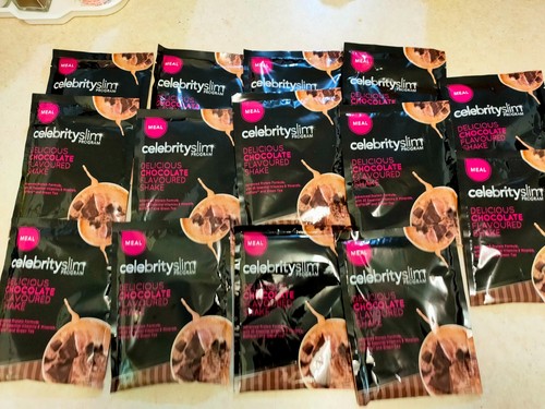 Celebrity Slim Meal Replacement Shakes Chocolate x 14 | eBay Australia