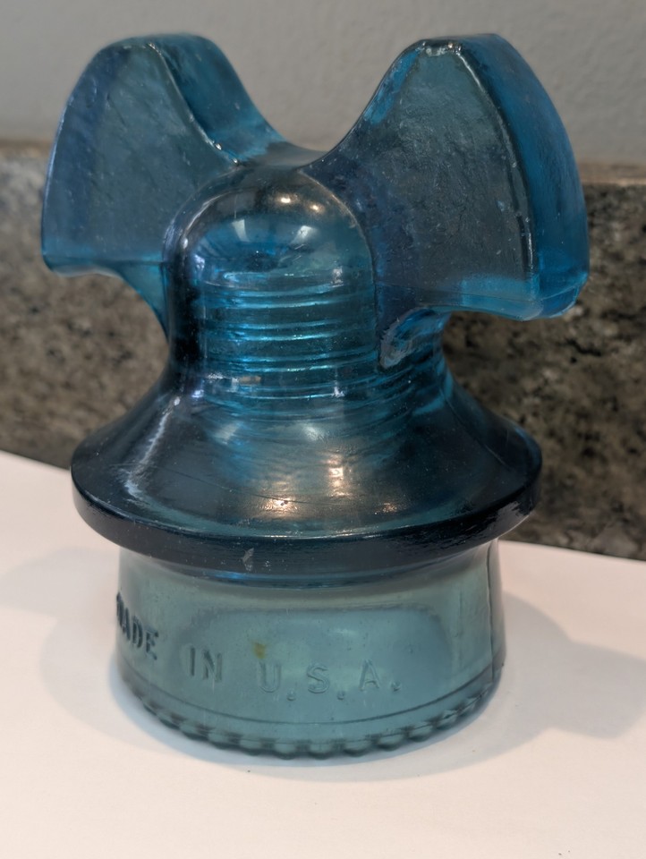 Mickey Mouse Glass Insulator CD 257 Hemingray - 60 Made In USA | eBay