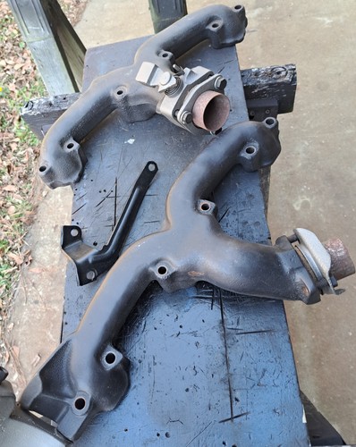 Exhaust Manifolds 1965-1968 Impala Alternator Brackets, Flanges, & Heat ...