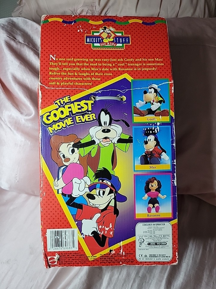 VERY RARE Goofiest Movie Ever (A Goofy Movie) Max Plush NEW IN BOX | eBay