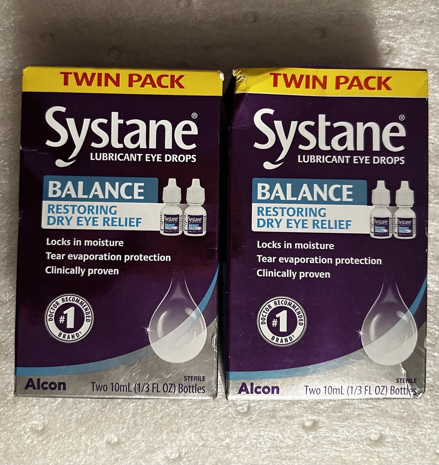 Systane Balance Lubricant Eye Drops Twin Pack - Lot Of 2 BRAND NEW ...