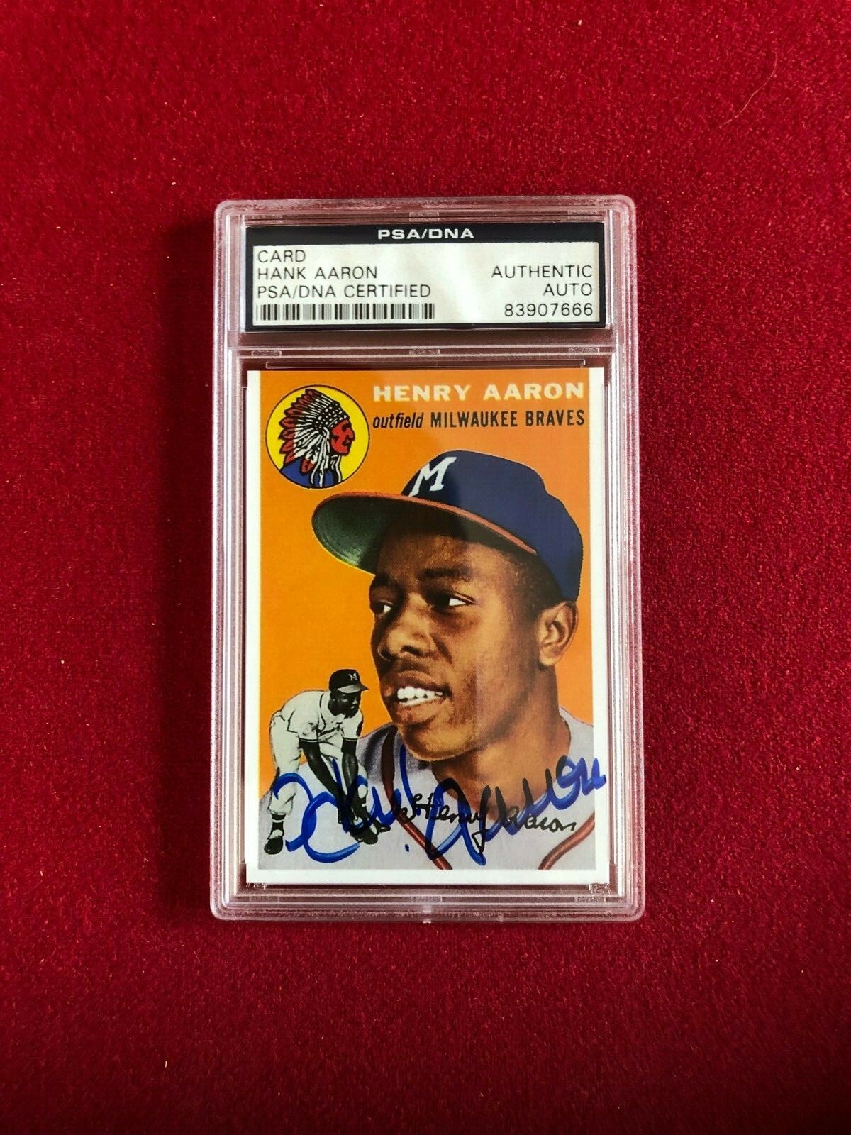 Hank Aaron | Autographed Baseball Memorabilia & MLB Merchandise