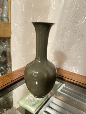 Vintage 1990s Middle Kingdom Celadon Vase by Bo Jia – Chinese Porcelain ...