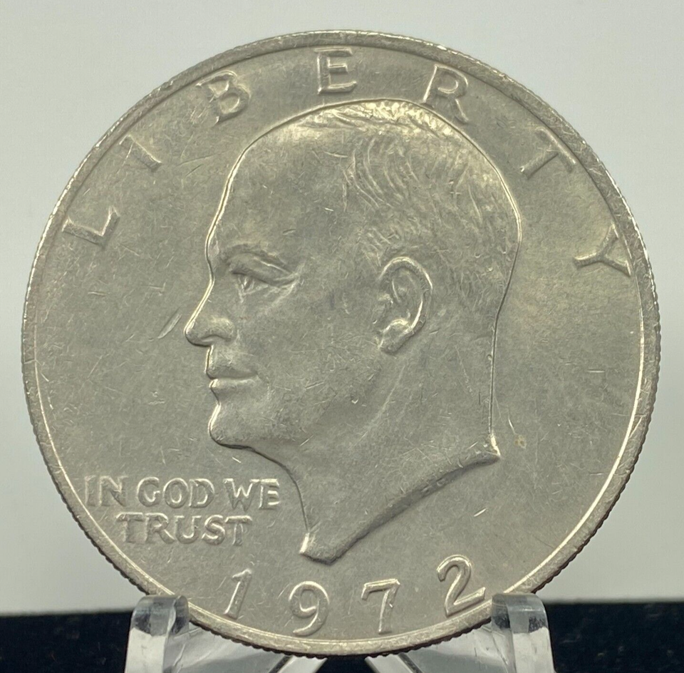 1972 TYPE 2 CLAD EISENHOWER DOLLAR | eBay