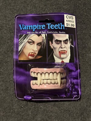VAMPIRE TEETH FUN WORLD Halloween Fancy Dress Fangs | eBay