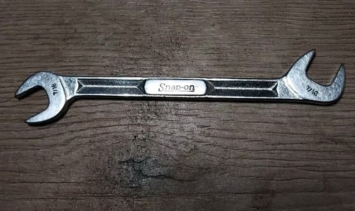 Snap On VS5214 - 7/16”, SAE, Chrome, 4 Way-Offset, Open End Angle ...