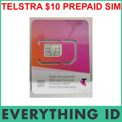 NEW TELSTRA PREPAID $10 SIM CARD STARTER PACK KIT 3G 4G MOBILE MULTI ...