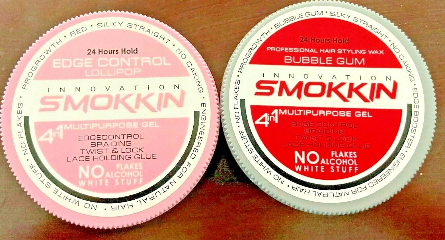 SMOKKIN Hair Wax & Gel – Loc Gel & Edge Control, Multipurpose Styling ...