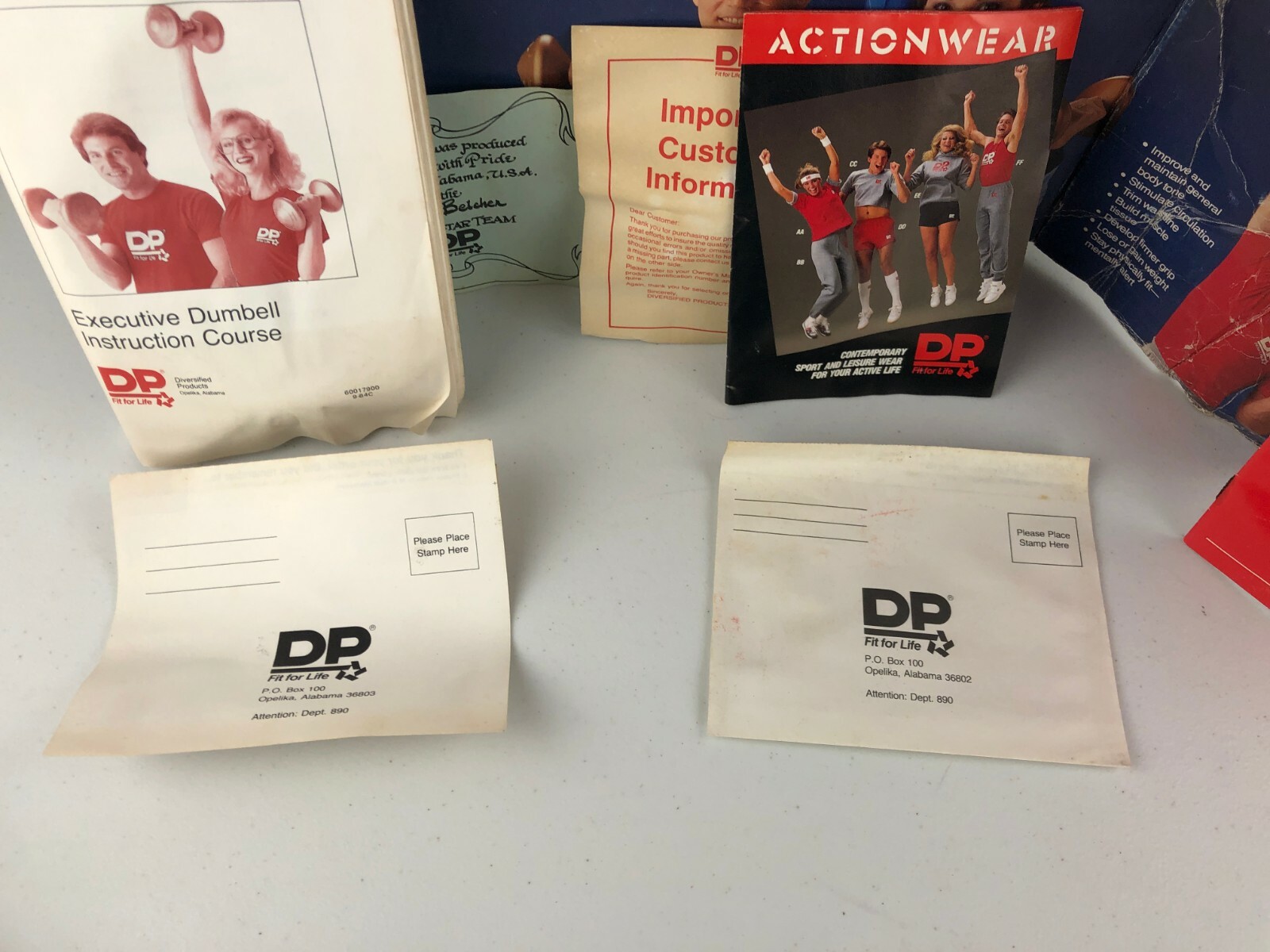 Vintage Orbatron 12 lb Dumbell Weight Set In Original Box DP Executive ...