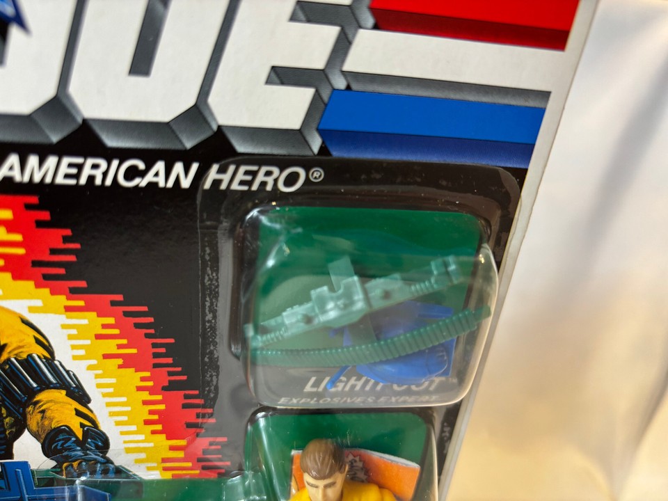 1988 GI Joe LIGHTFOOT Poseable Action Figure Hasbro Toys Factory Sealed ...