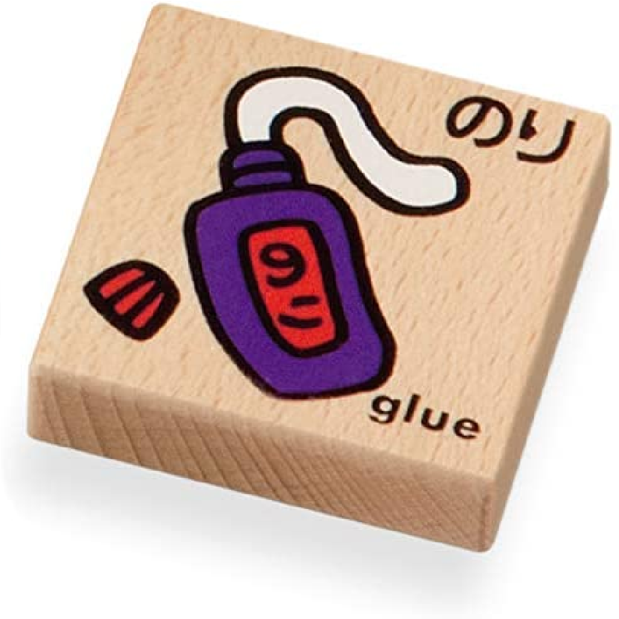 Kumon Hiragana Wooden Building Blocks Japanese English Learning Toy ...