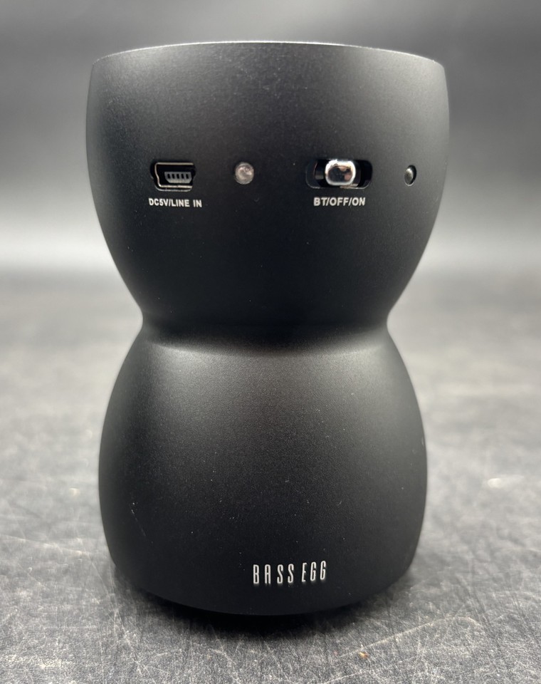 BASS EGG VERB-B Portable Bluetooth Wireless Speaker - Black | eBay