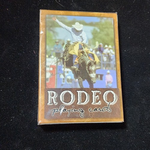 Vintage Rodeo Playing Cards By Bicycle Sealed In Box! | eBay