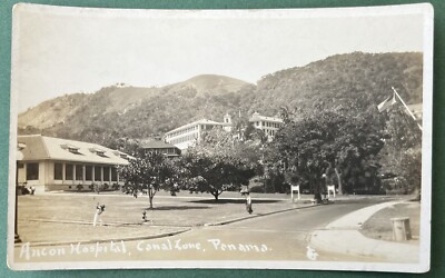 Canal Zone Vintage Early 1900’s Real Photo View Of Ancon Hospital | eBay