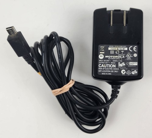 OEM Motorola DCH4-050MV-0301 AC Power Adapter Charger for SPN5202B RAZR ...