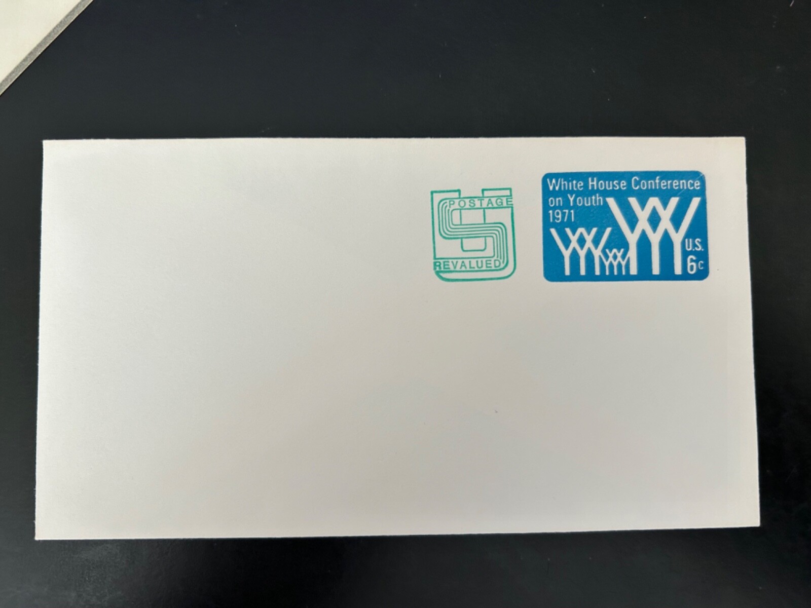 US Stamps SC# U562 Conference on Youth 6c+2c surcharge Stamped Env ...