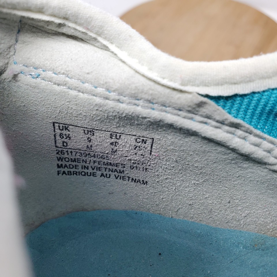 Clarks Shoes Womens 9 Ibeeck Blue Lightweight Lace Up Minimalist ...