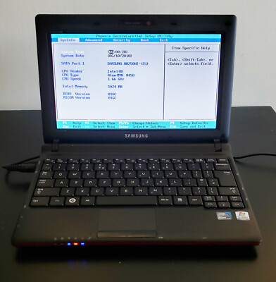 Open Box Samsung Netbook N145 Plus (NP-N145-JP02UK) (10.1"/Atom N450 ...