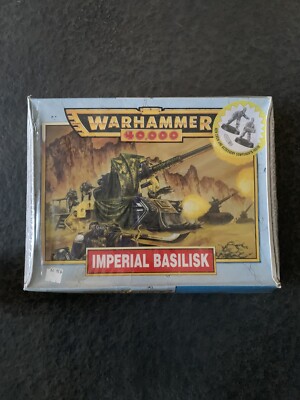 Warhammer 40K Imperial Basilisk Tank (1998) Sealed Vintage Rare NIB | eBay