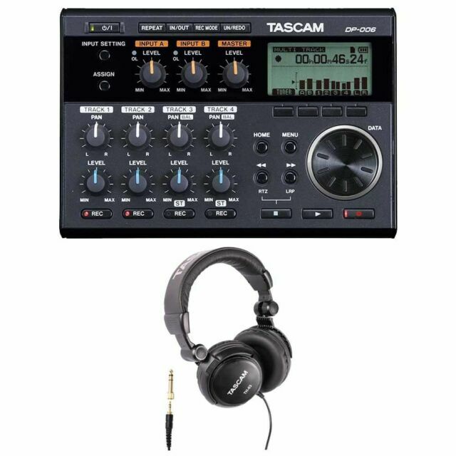 TASCAM DP006K1 6 Track Digital Recorder for sale online | eBay