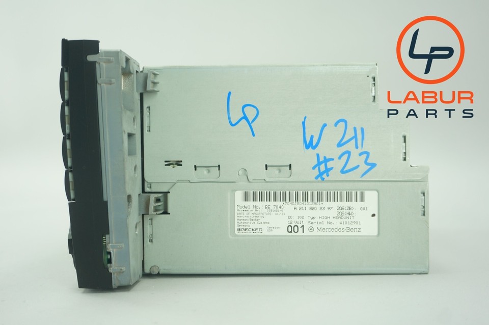 +R188 W211 W219 MERCEDES 03-08 E CLS CLASS NAVIGATION RADIO COMMAND ...