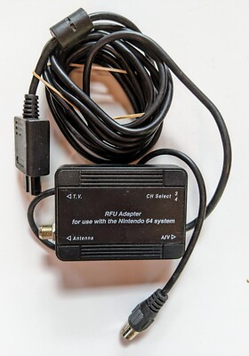 RF Switch N64 Nintendo 64 Performance RFU Adapter P-067 Wire Tested ...